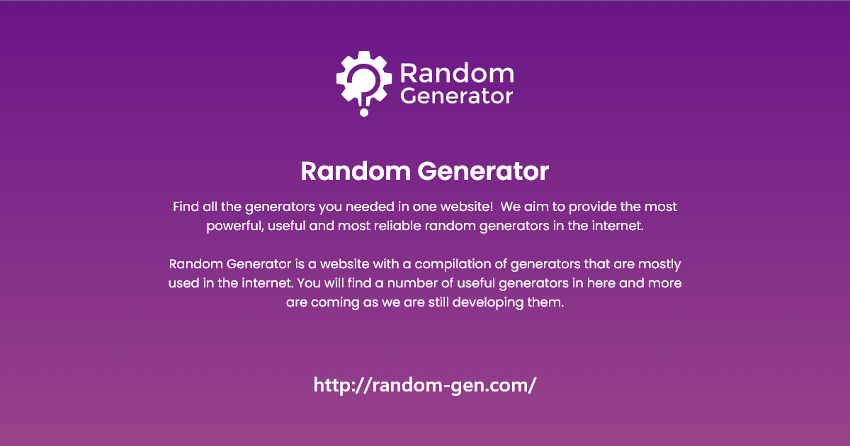 Credit Card Numbers Generator - Random Generator